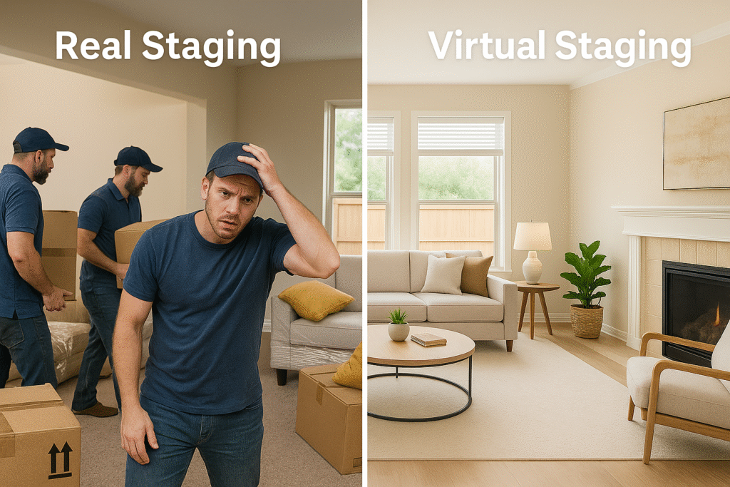 Virtual Staging vs. Real Staging: A Couch, A Crisis, and a Better Way ...